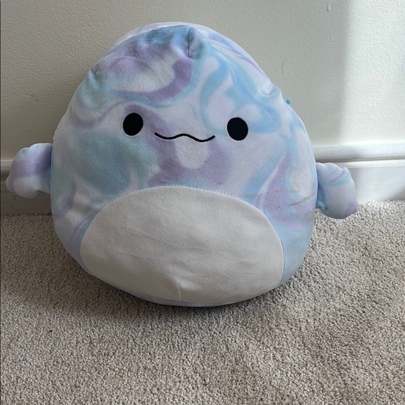 Squishmallows | Toys | Squishmallow Plush Toy Blue And White | Poshmark